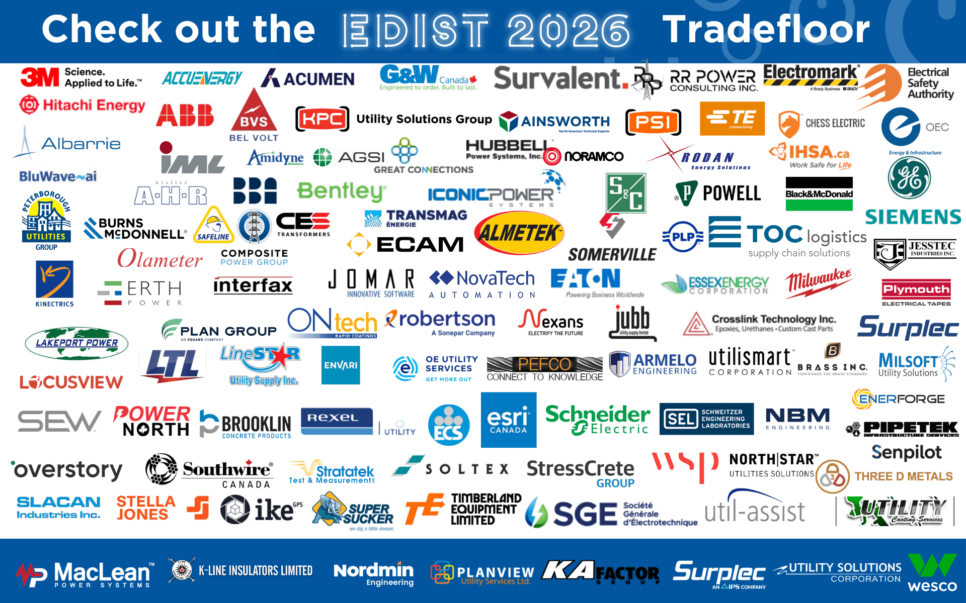 EDA Release Preliminary Agenda for EDIST 2026 - Power & Telecom
